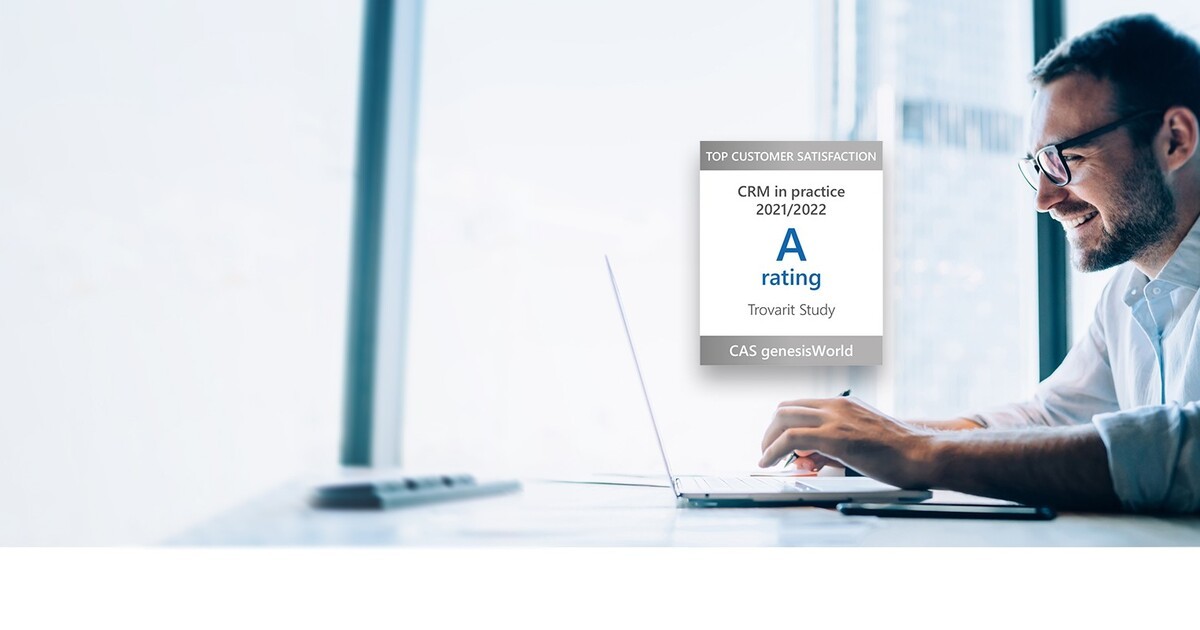 Customers give best marks to CAS Software in CRM study | CAS Software AG