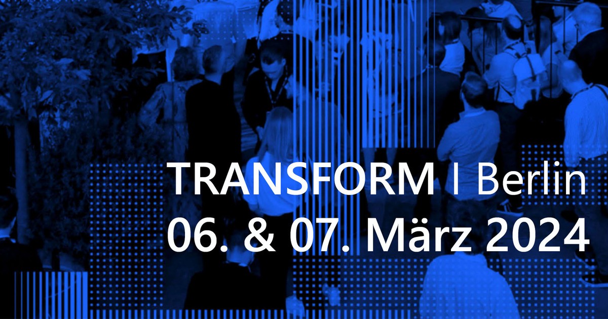 TRANSFORM in Berlin | CAS Software AG