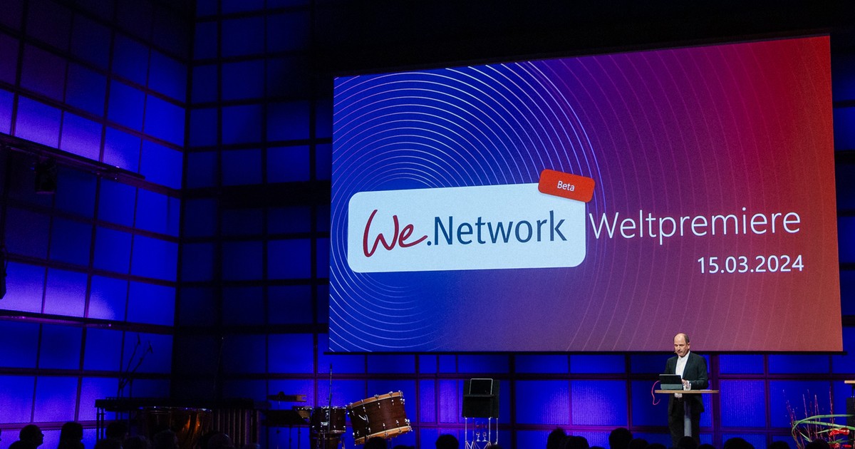 Premiere für soziales Netzwerk We.Network und Social CRM | CAS Software AG